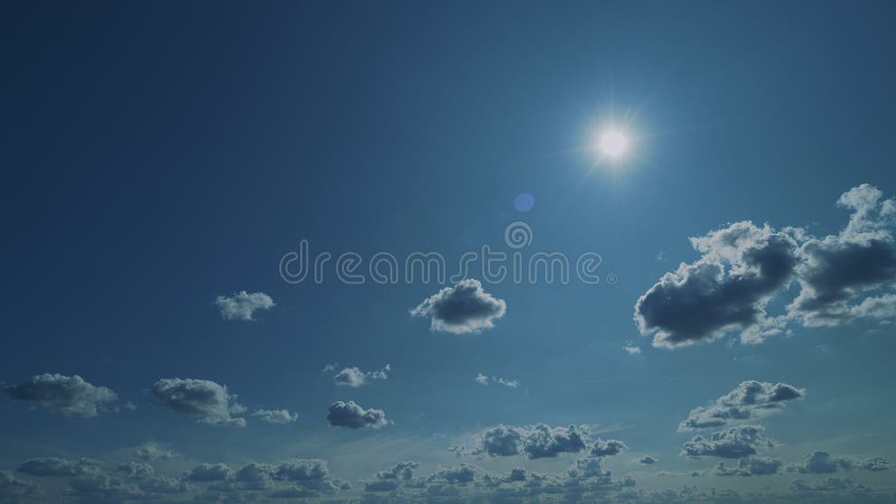 Light Beam or Sunlight is Bright with Beautiful View. Rays of Light in ...