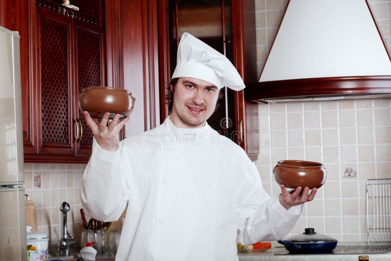 Pan And Man Picture. Image: 4815666