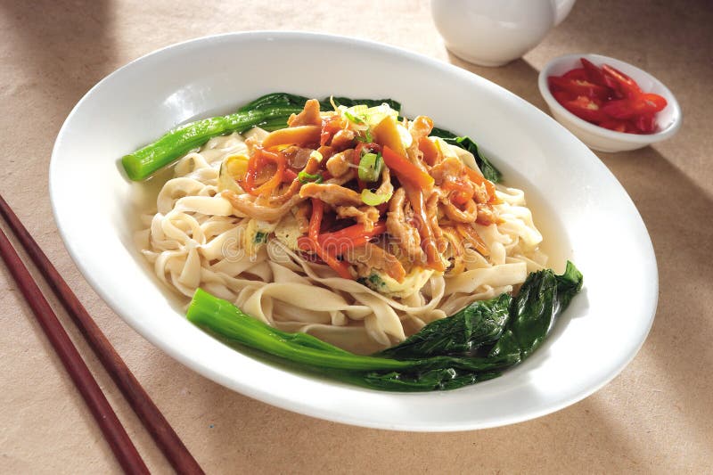 Pan Mee stock photo. Image of cook, home, delicious, hungry - 25475274