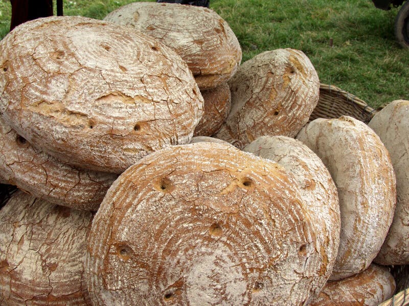 Pan Polaco Tradicional Viejo Imagen de archivo - Imagen de mercado ...