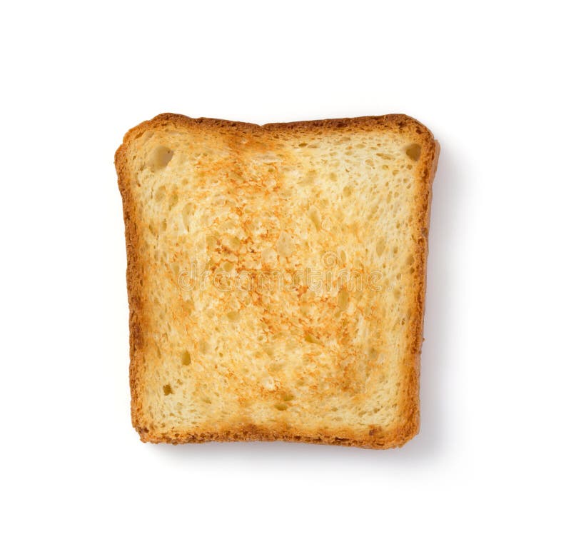 Pan Rebanado Aislado En Blanco Foto de archivo - Imagen de ingrediente ...