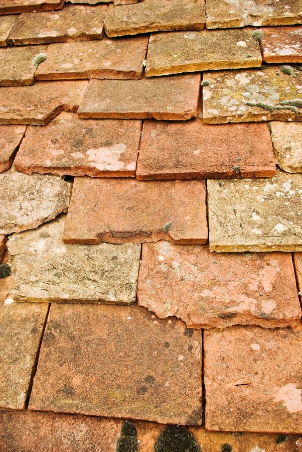Pan tiles stock image. Image of tiles, line, rustic, roof - 6132109