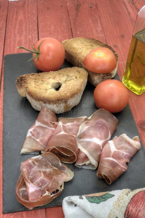 Pan tumaca vertical up stock image. Image of spain, traditional - 57057295