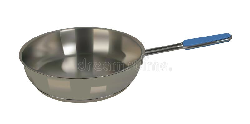 Realistic Frying Pan Stock Illustrations – 773 Realistic Frying Pan ...
