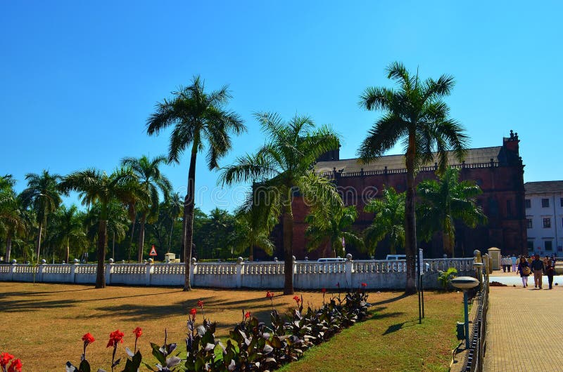 Panaji Architecture, Goa State, India Editorial Photo - Image of stone ...