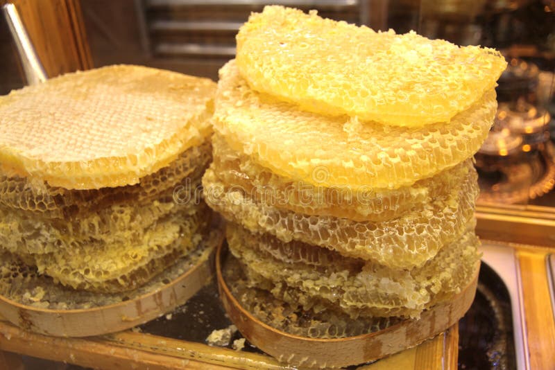 Panal foto de archivo. Imagen de travieso, néctar, marco - 35260400