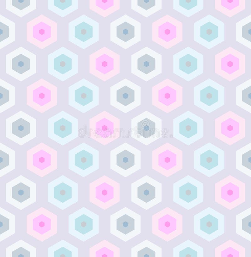 Panal Retro Inconsútil Pattern-2 Ilustración del Vector - Ilustración ...