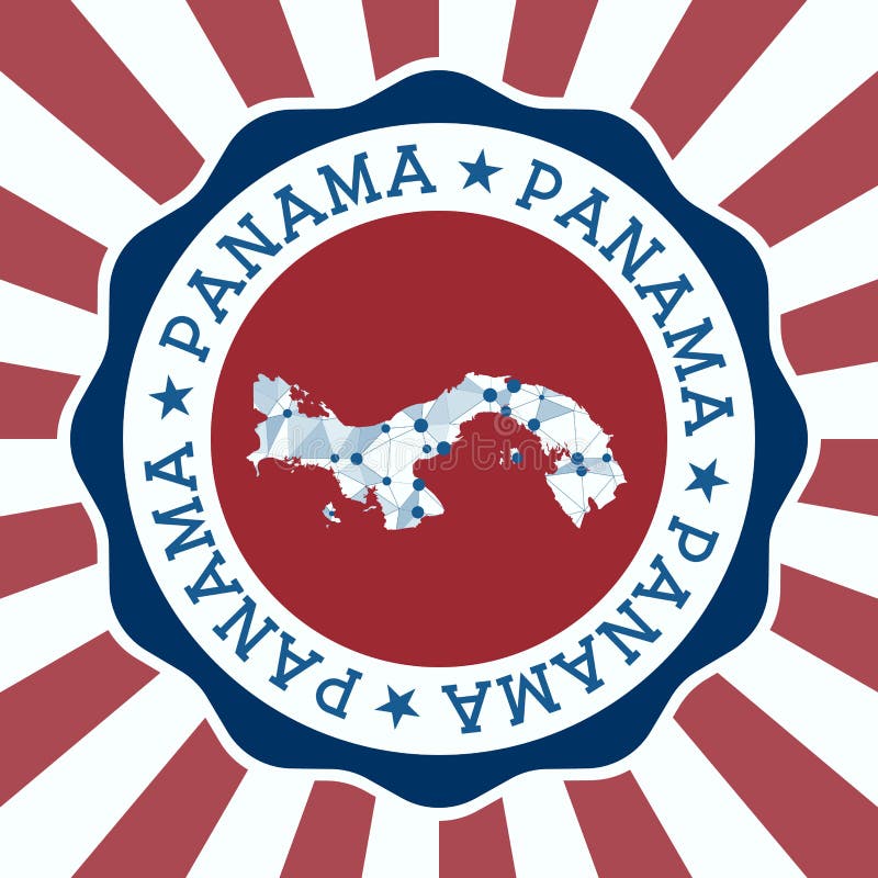 Panama Badge. stock vector. Illustration of boundary - 219023324