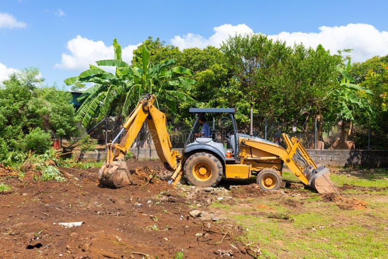 Panama David, Earthmoving Machine at Work Editorial Stock Photo - Image ...