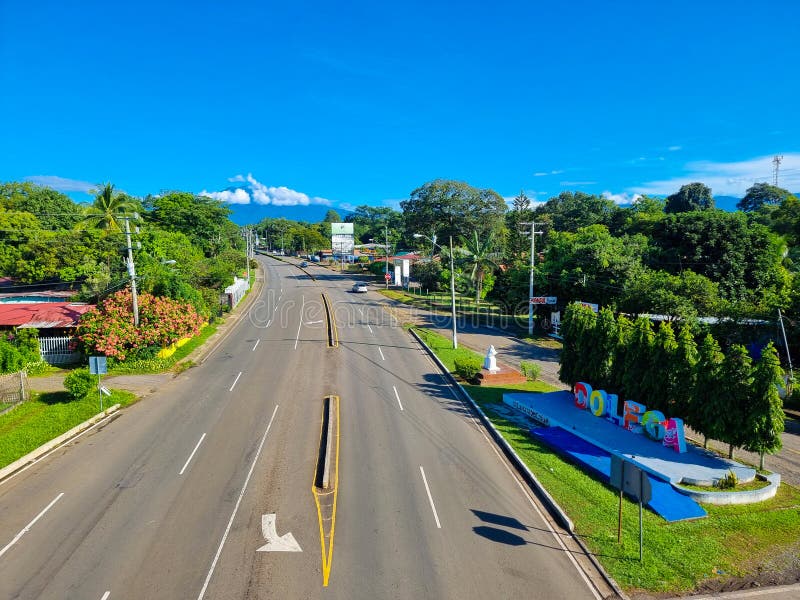 Panama, Dolega, Panoramic View of the Highway Editorial Image - Image ...
