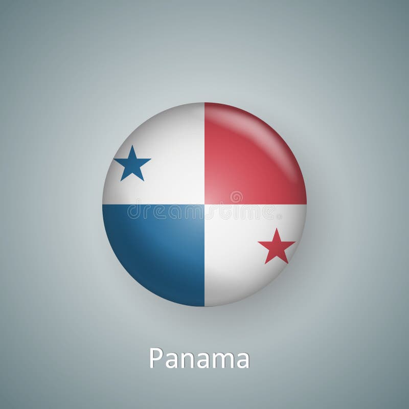 Panama Round Flag Icon Stock Illustrations – 221 Panama Round Flag Icon ...