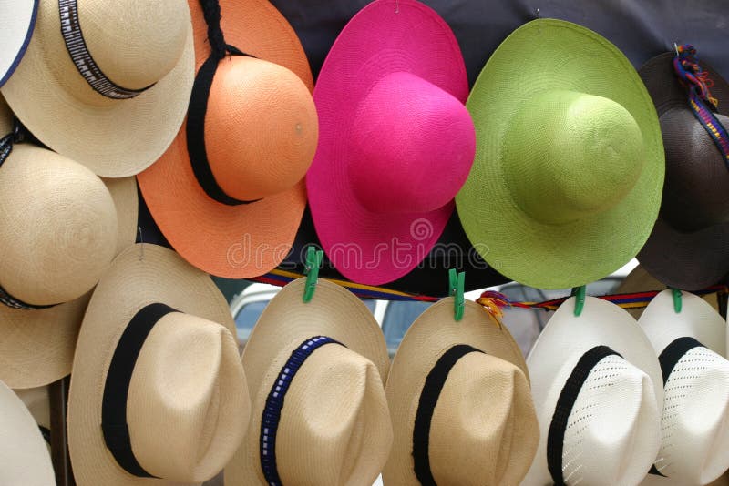 Panama hats stock photo. Image of travel, caps, america - 549740
