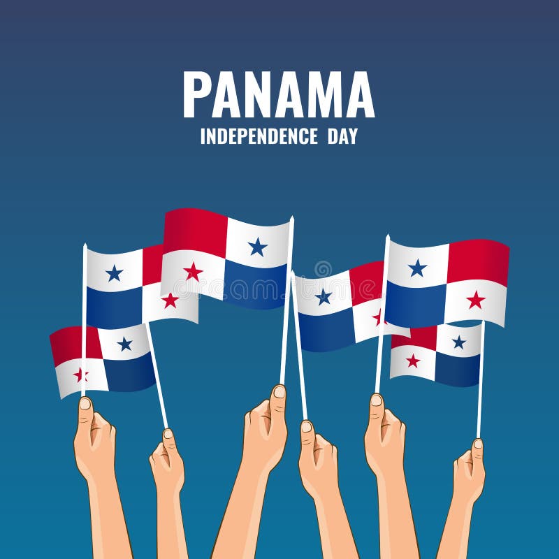 Panama Independence Day. stock vector. Illustration of nationalism ...