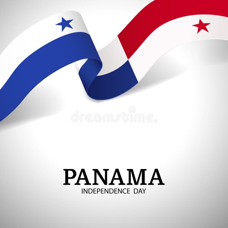 Panama Independence Day. stock vector. Illustration of background ...