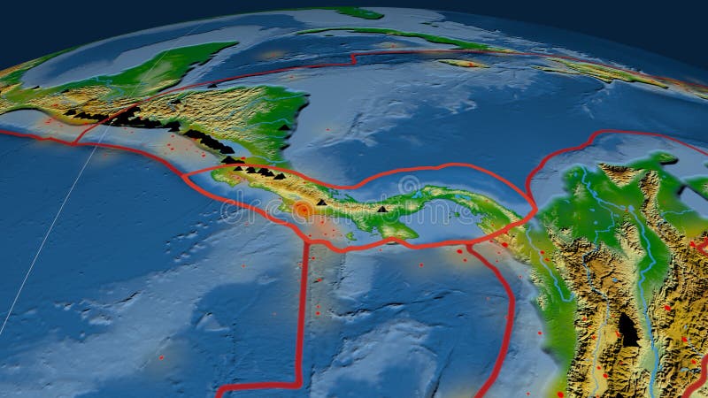 Panama Plate Outlined - Physical Stock Illustration - Illustration of ...