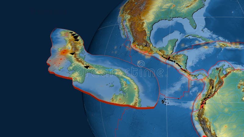 Panama Plate Presented - Relief Stock Illustration - Illustration of ...