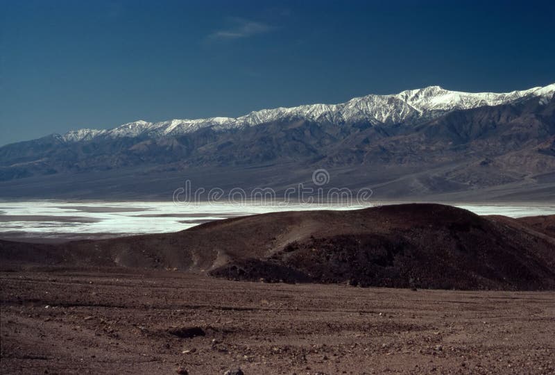 Panamint Mountain stock image. Image of death, valley - 15961681