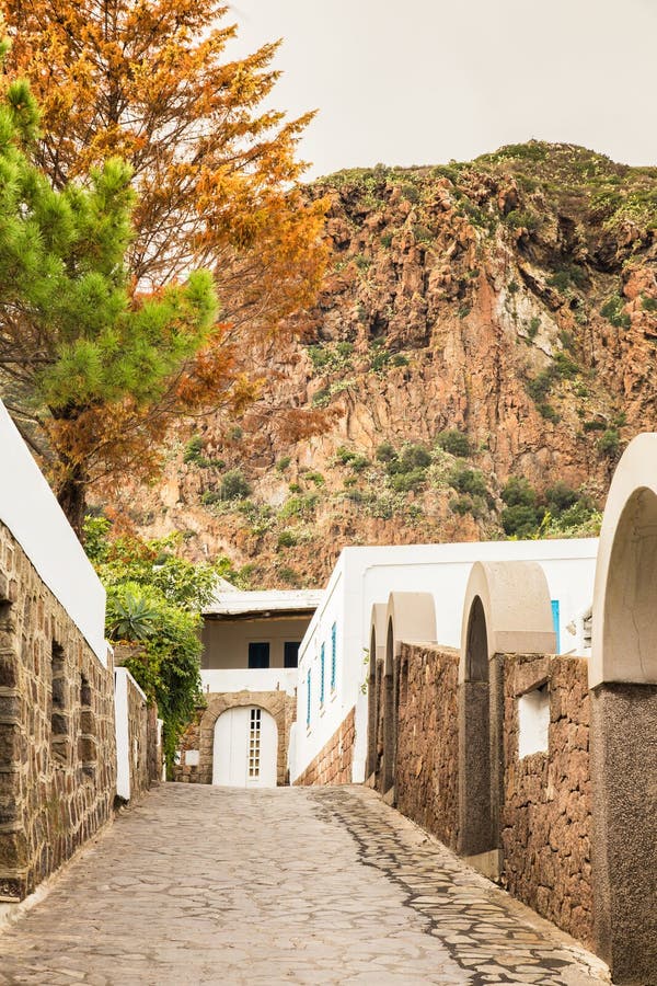 Panarea stock image. Image of aeolian, italy, landscape - 52838169