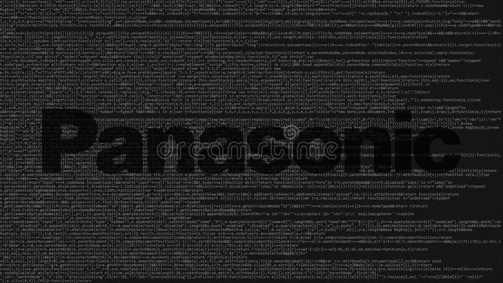 Panasonic Corporation Logo Made of Source Code on Computer Screen ...