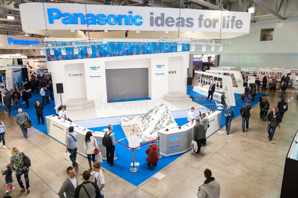 Panasonic Stand at Photo Expo Editorial Stock Photo - Image of imaging ...