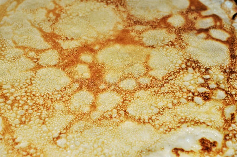 Pancake, close-up stock image. Image of taste, food, tasty - 86720439