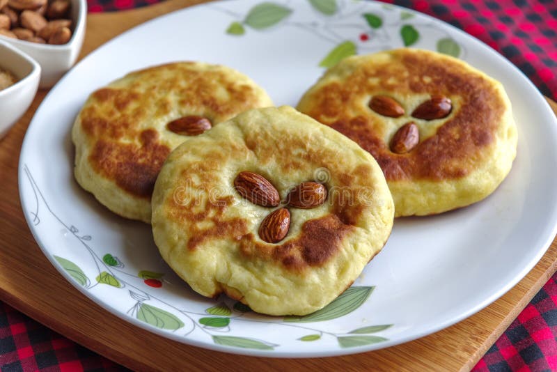 Frittata Coreana, E Cibo Di Strada Popolare Della Corea Immagine Stock ...