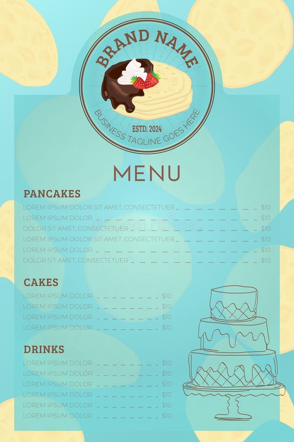 Crepe Menu Design Stock Illustrations – 566 Crepe Menu Design Stock ...