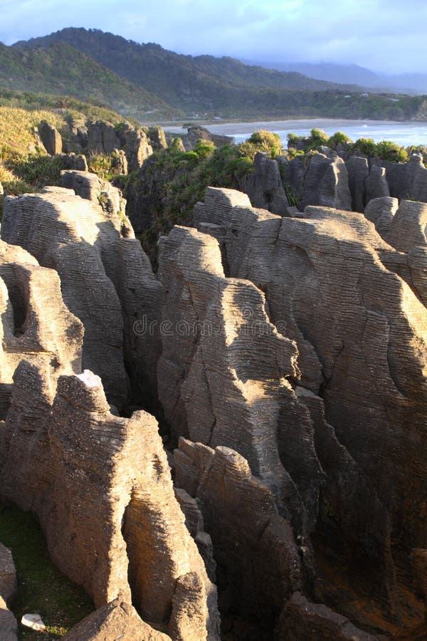 Pancake rocks stock photo. Image of beauty, coastline - 24279156