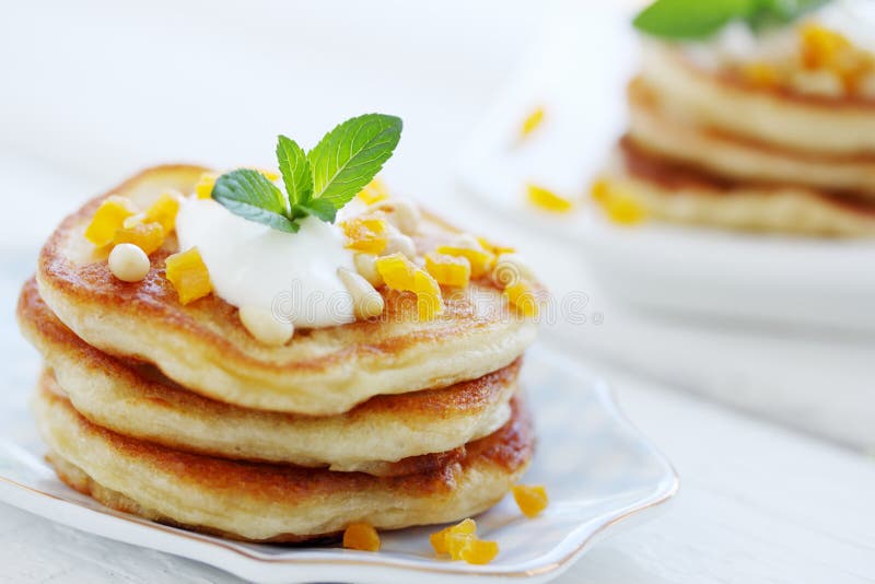 Pancakes stock image. Image of berries, closeup, carbohydrates - 15210385