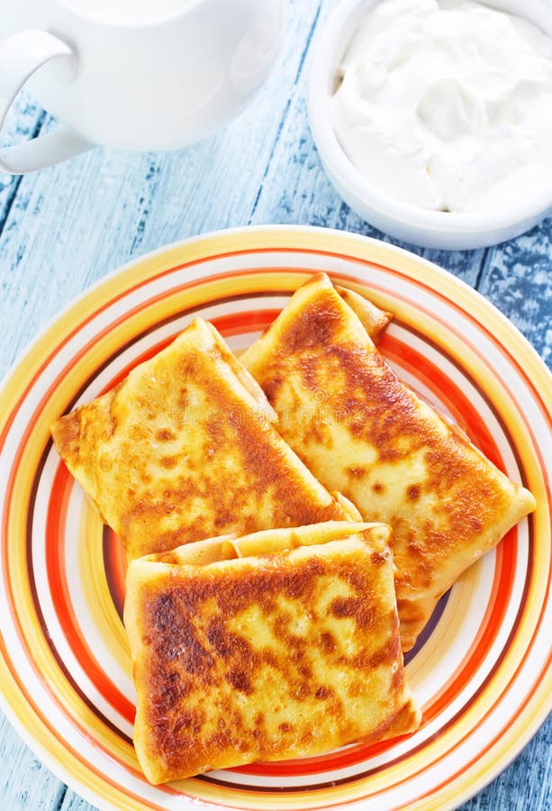 Pancakes stock image. Image of fried, meat, lunch, dinner - 38128995