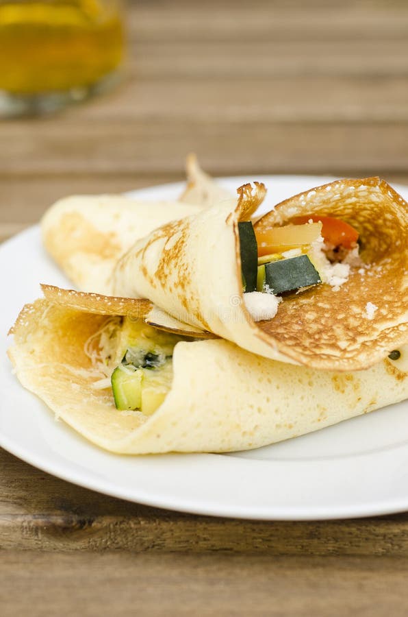 Pancakes stock image. Image of vegetarian, orange, savory - 36777175