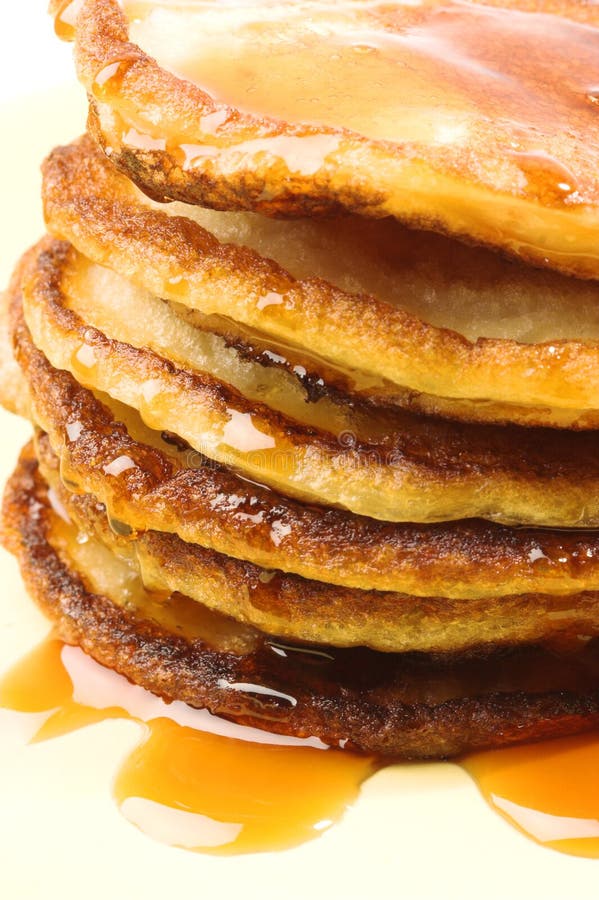 Pancakes stack stock image. Image of yellow, cooked, pancakes - 12255997