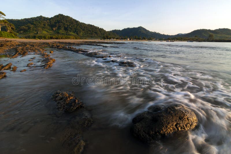 Pancer beach stock photo. Image of travel, wave, ocean - 207694220