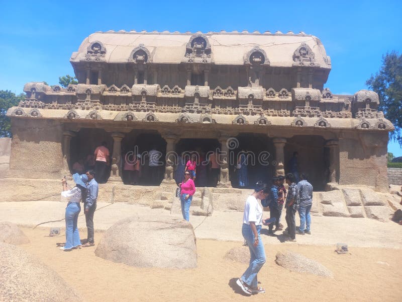The Panch Rathas are a Group of Monuments and is Popular among the ...