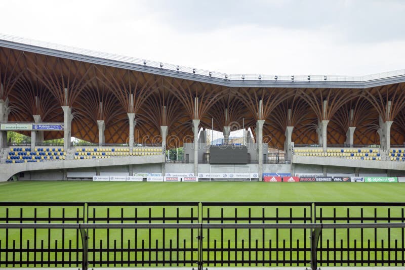 Pancho Arena i Felcsut fotografering för bildbyråer. Bild av sport ...