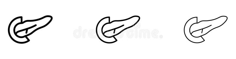 Man with Pancreas Icon in a Bubble. Vector Hand Drawn Doodle Style ...