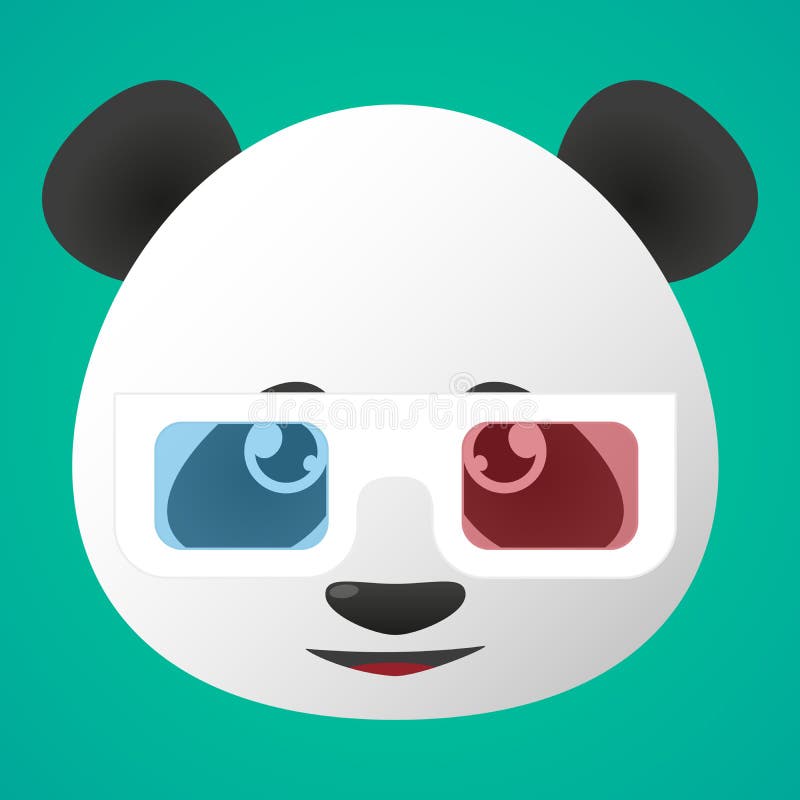 Red Panda Avatar Wearing Glasses Stock Illustrations – 3 Red Panda ...