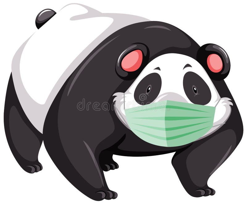 Panda Wearing Stock Illustrations – 680 Panda Wearing Stock ...