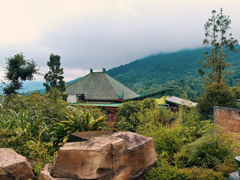 Panda castle cisarua bogor stock image. Image of landmark - 262556877
