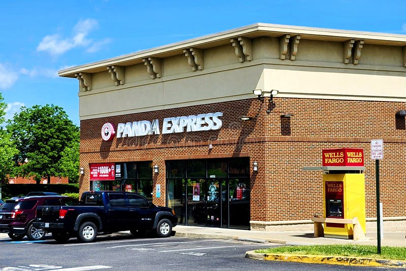 Panda Express Restaurant editorial photography. Image of facade - 378126237