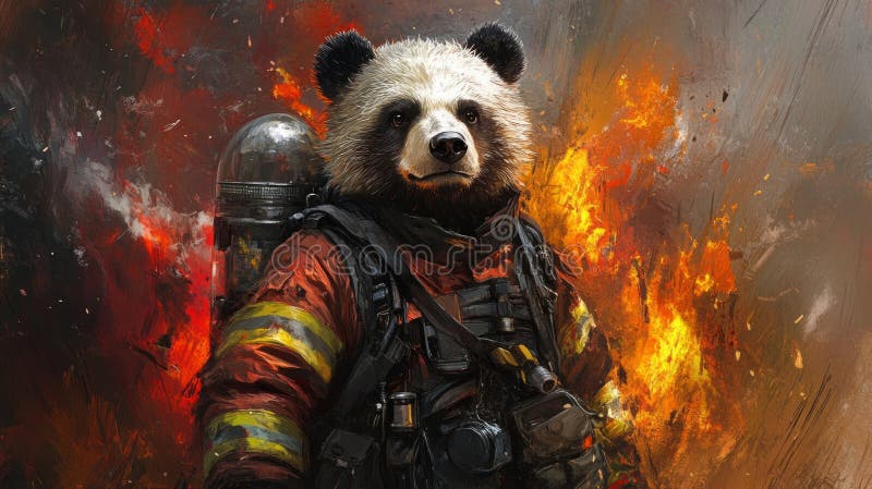 Panda Firefighter Stock Photos - Free & Royalty-Free Stock Photos from ...