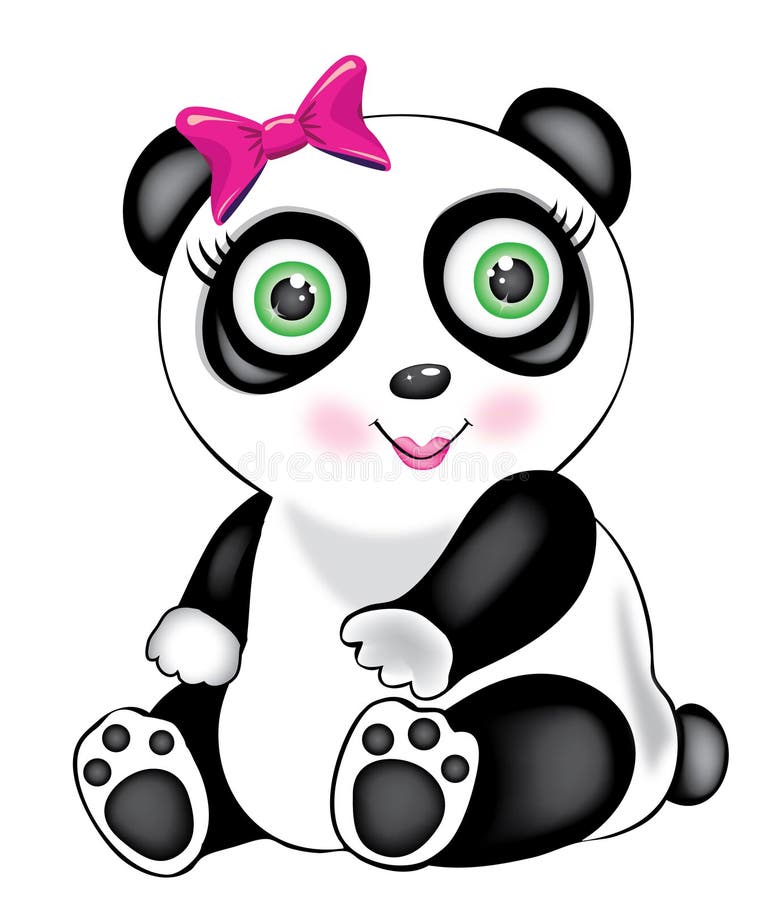 Cartoon Panda Girl Stock Illustrations – 5,363 Cartoon Panda Girl Stock ...