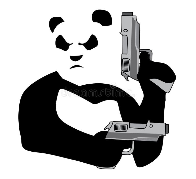 Panda Guns Stock Illustrations – 19 Panda Guns Stock Illustrations ...