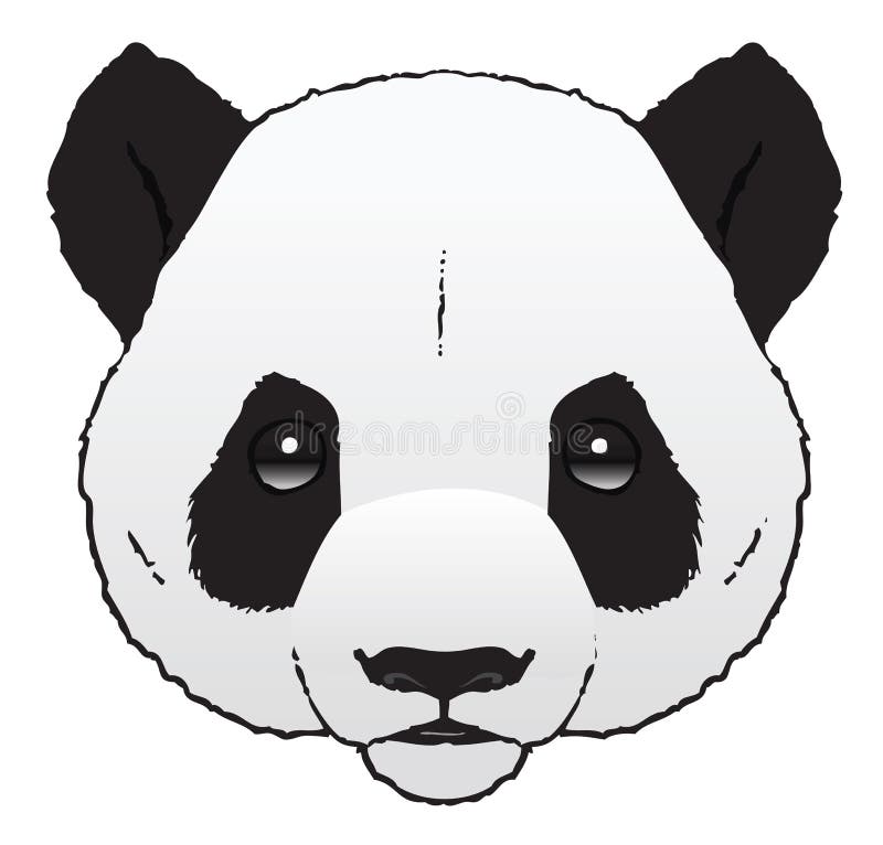 Panda stock vector. Illustration of conservation, animal - 30360943