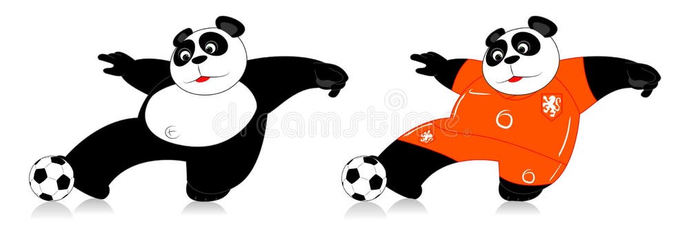 Panda Holland photo stock éditorial. Illustration du drôle - 41628073