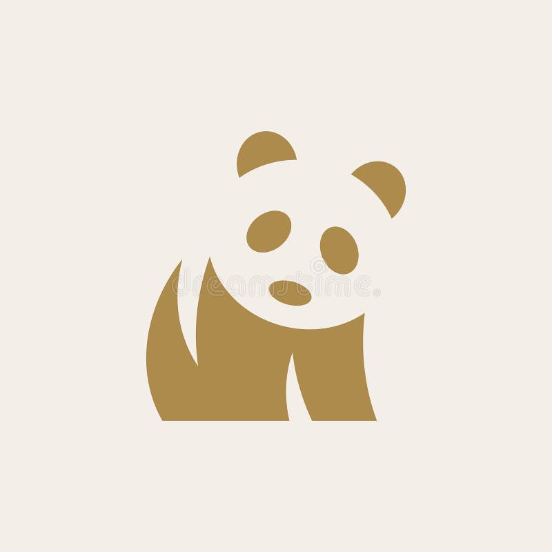 Panda logo stock vector. Illustration of wild, bear - 156555600