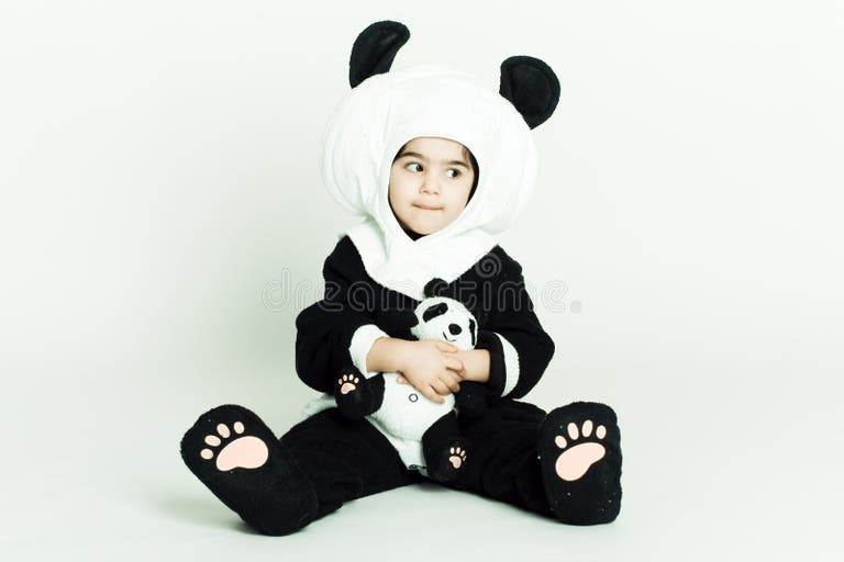 Panda Halloween Costume Girl Stock Photos - Free & Royalty-Free Stock ...