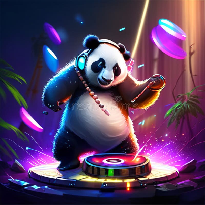 Disco Panda Stock Illustrations – 141 Disco Panda Stock Illustrations, Vectors & Clipart ...