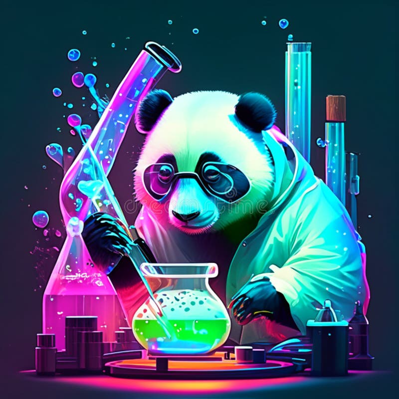 Scientist Panda Stock Illustrations – 75 Scientist Panda Stock ...