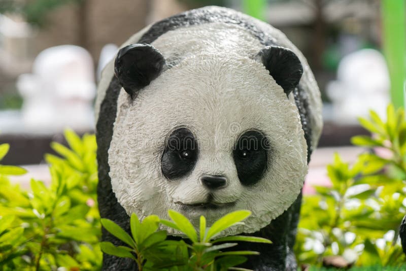 Panda sculpture stock photo. Image of panda, animal - 297222832